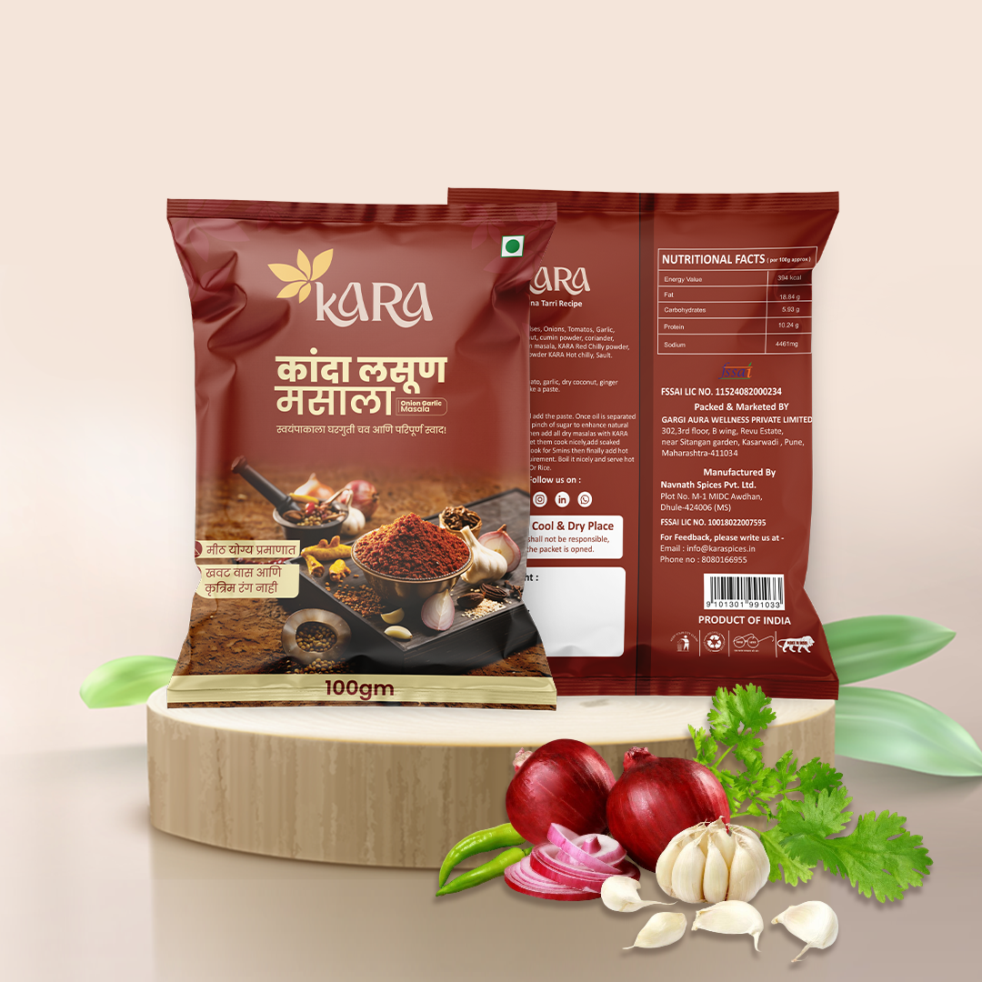 KARA Onion Garlic Masala - Kara Spices